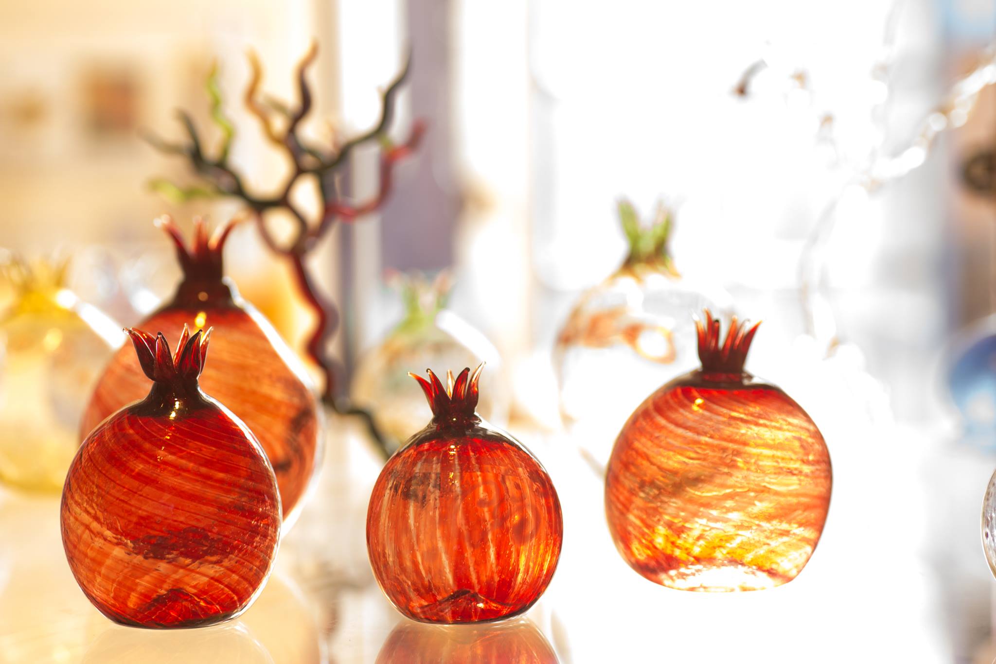 Glass Pomegranate – shevachaya